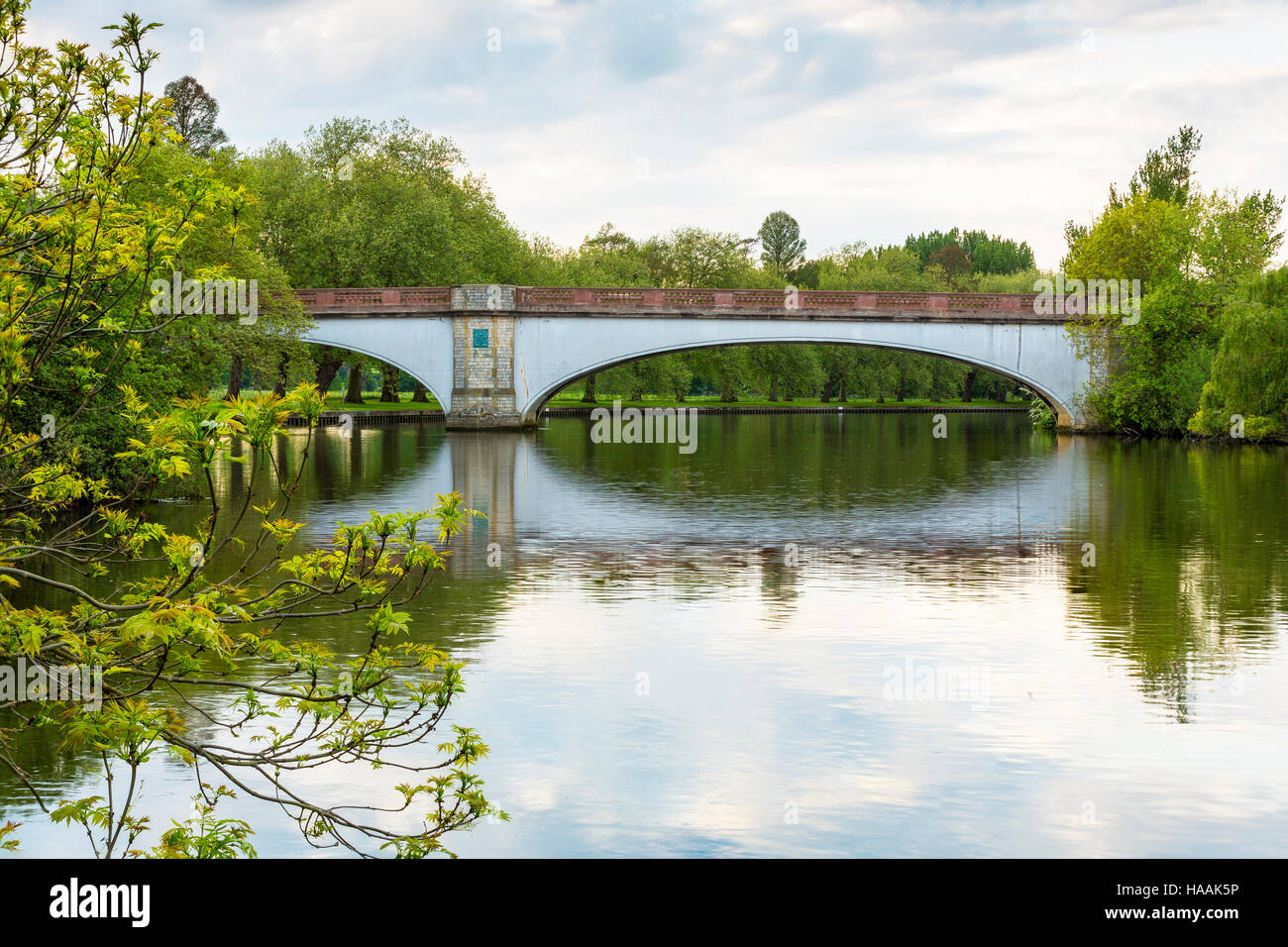 The Albert Bridge, Between Windsor, Datchet and Old Windsor, over the ...