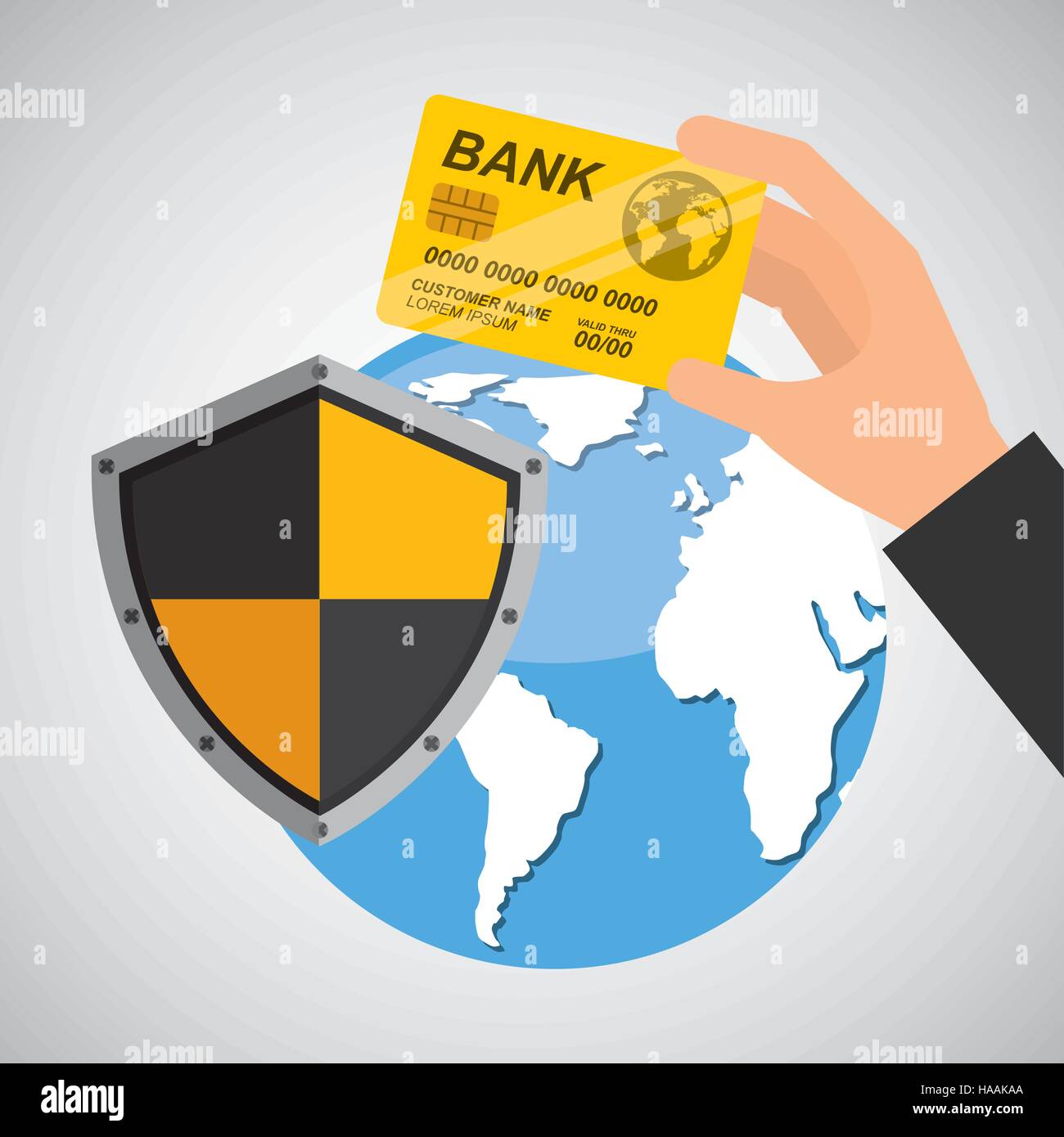 Internet banking account number Stock Vector Images - Alamy
