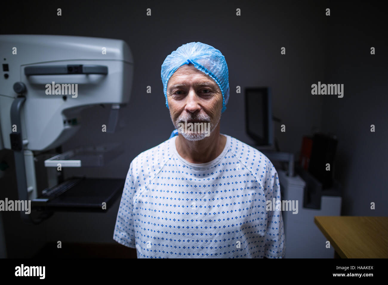 Portrait of patient in x-ray room Stock Photo - Alamy