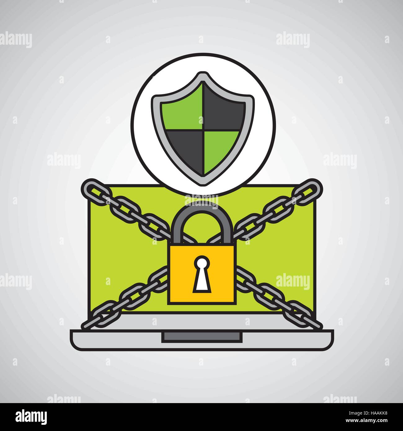 shield protection security internet technology vector illustration eps ...