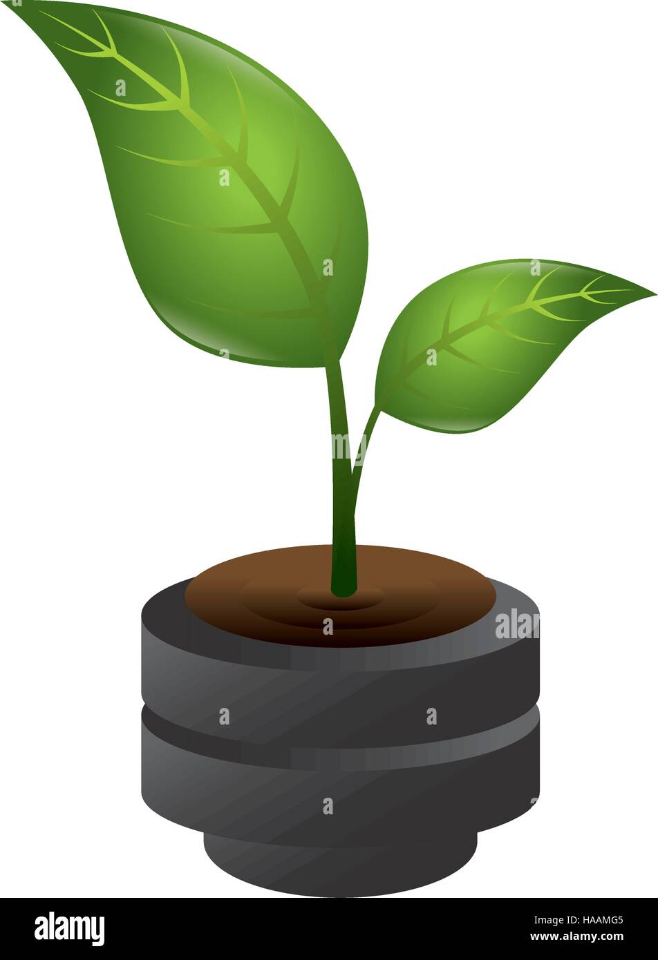 bulb light ecology symbol vector illustration design Stock Vector Image ...