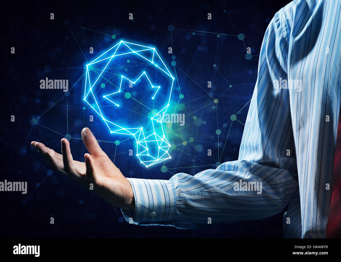 Idea of power and energy Stock Photo - Alamy