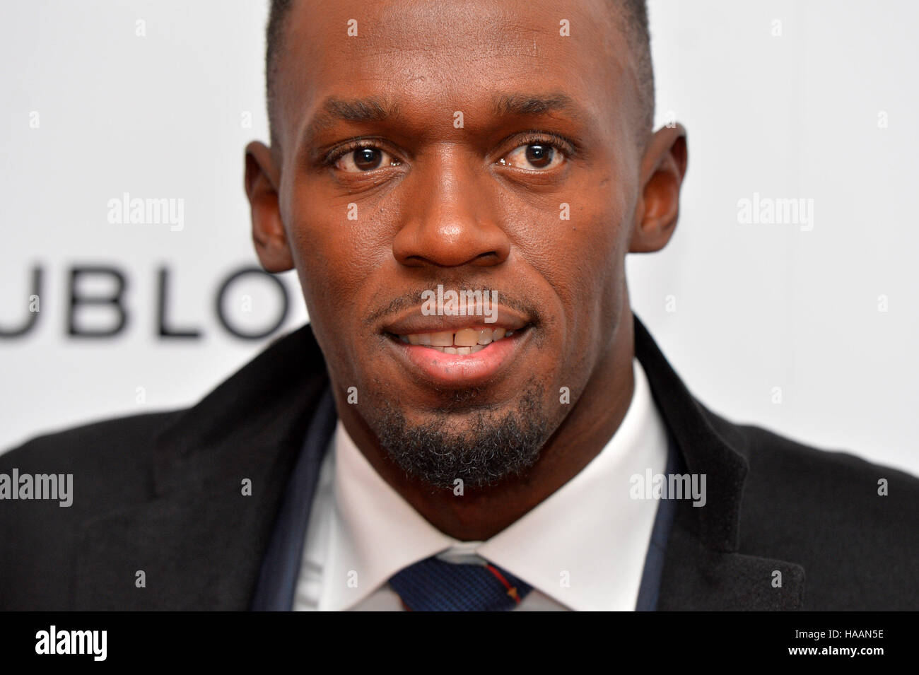 Usain Bolt attending the 'I Am Bolt' World Premiere at Odeon Leicester ...