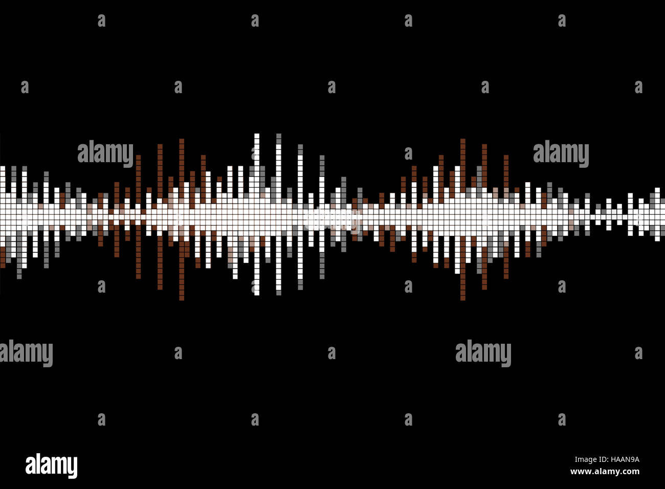 Colorful visual neon soundwave hi-res stock photography and images - Alamy