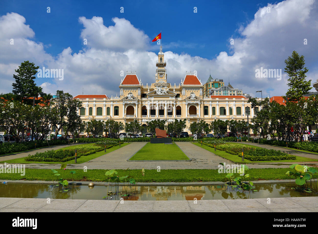 Saigon People's Committee Building, Ho Chi Minh City (Saigon), Vietnam ...