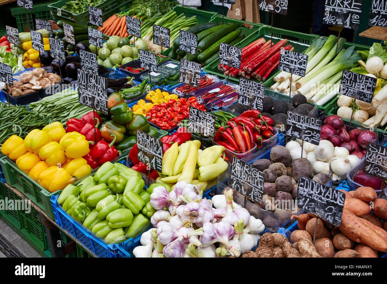 Fresh fruit mix Stock Photo - Alamy