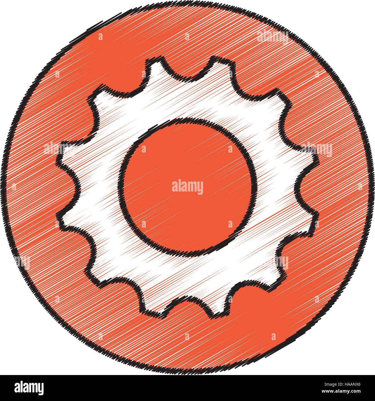 Gear cog wheel Stock Vector Image & Art - Alamy