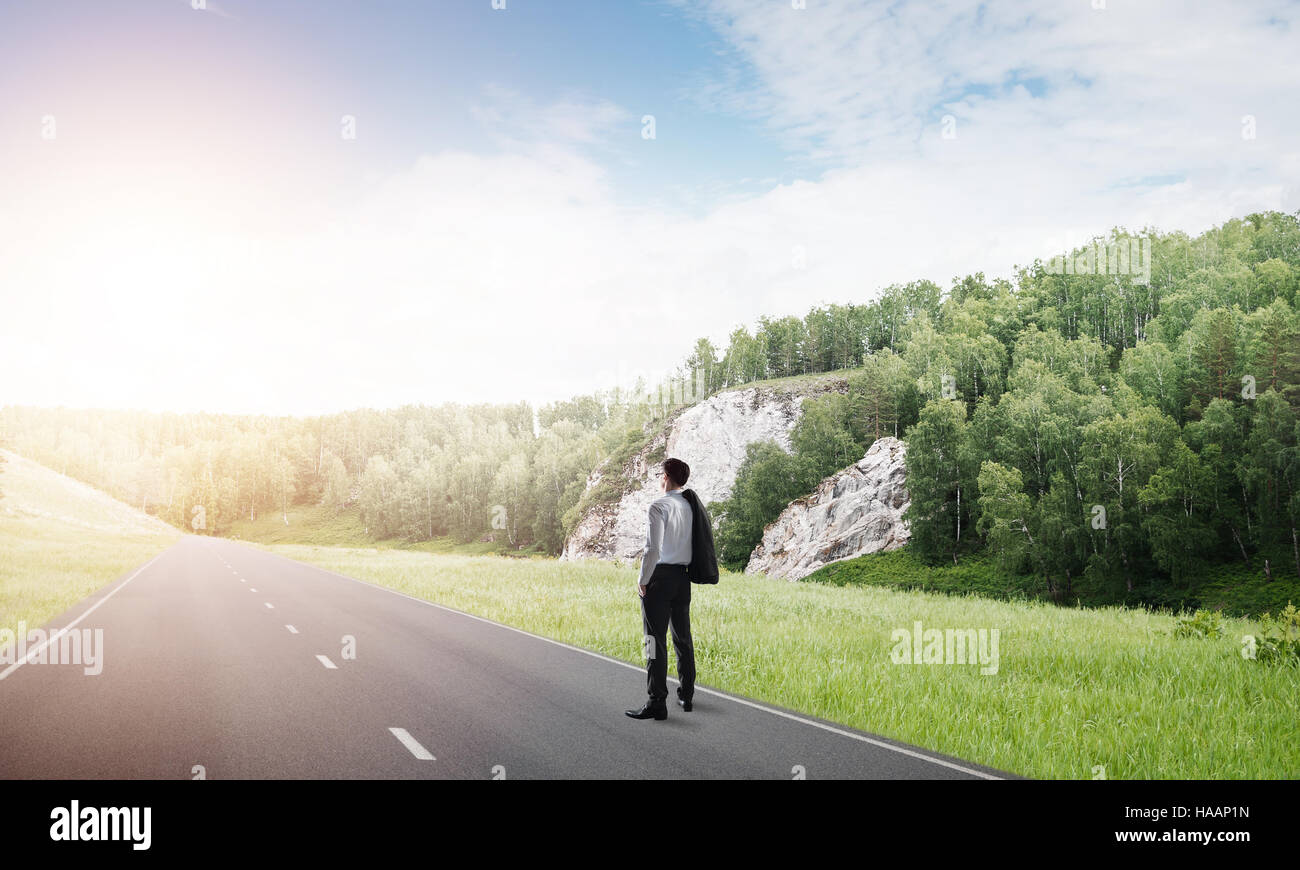 Your way to success Stock Photo - Alamy