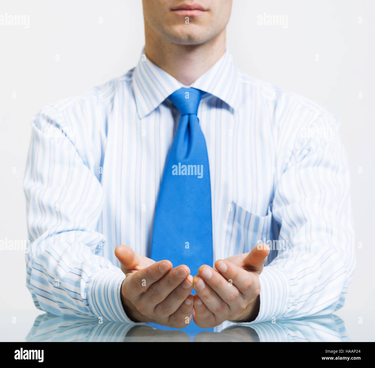 Support and help gesture Stock Photo - Alamy