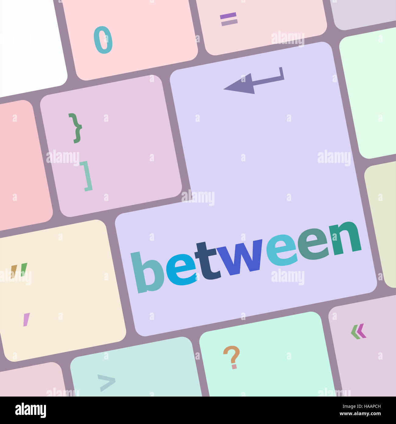 between button on computer pc keyboard key Stock Photo - Alamy