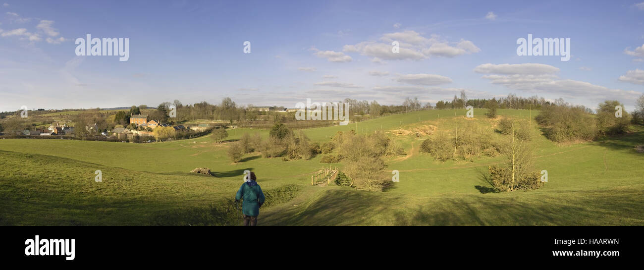 countryside, uk, footpath, field, nature, generic, landscape, public ...