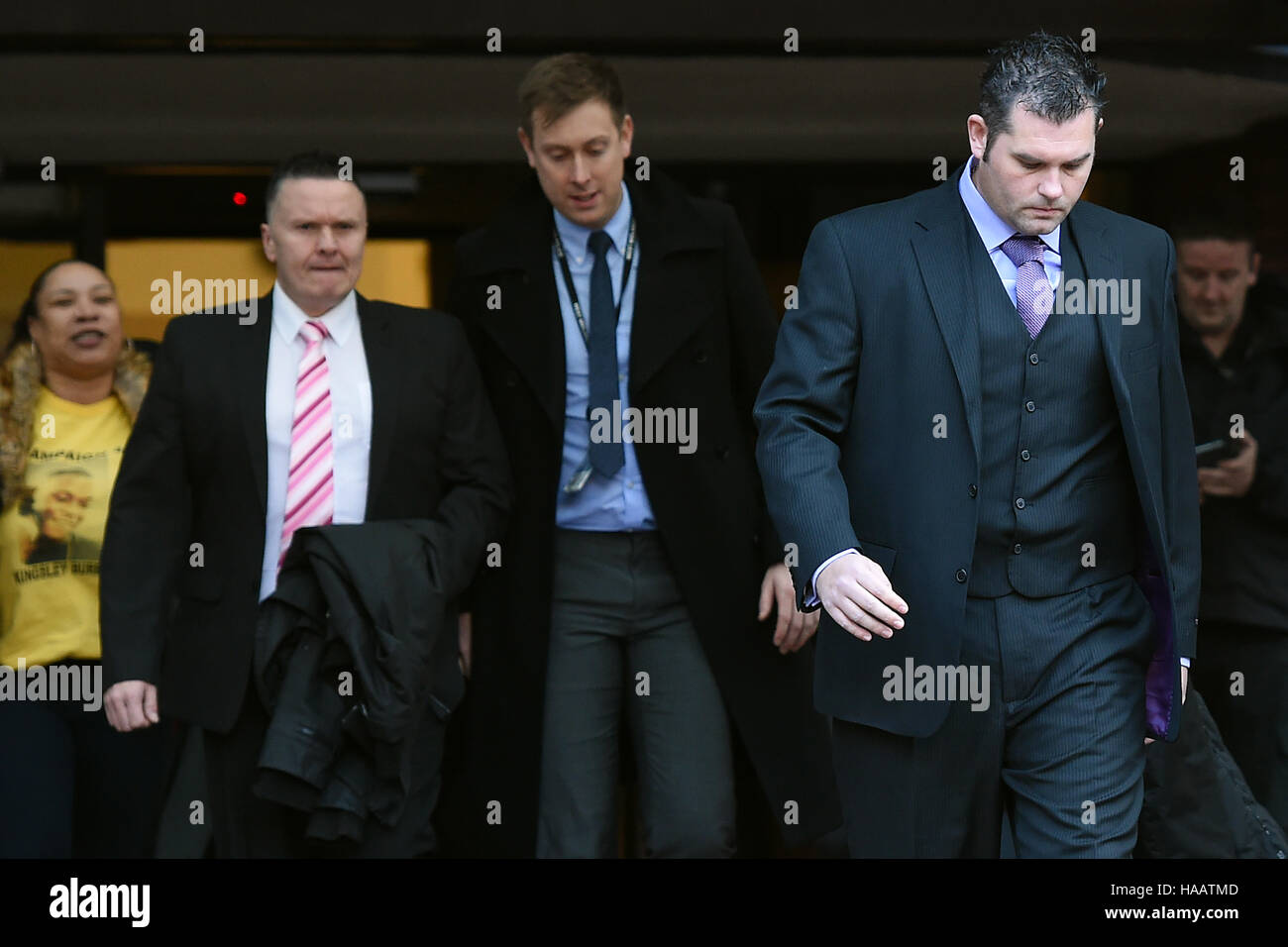 PCs Mark Fannon, 45 (left) and Paul Adey, 36 (right) leave Birmingham ...