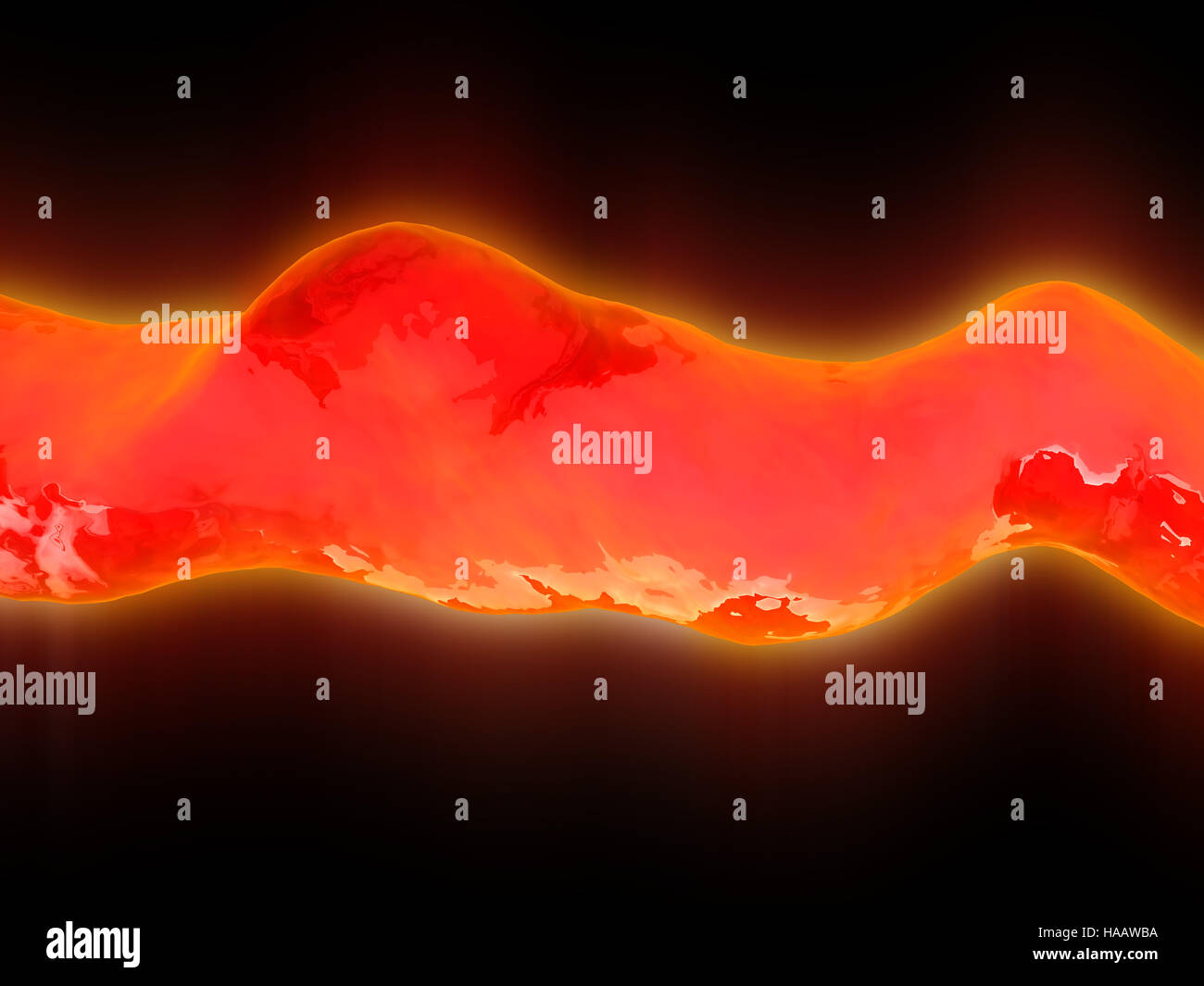 abstract 3d illustration of red colors lava background Stock Photo - Alamy