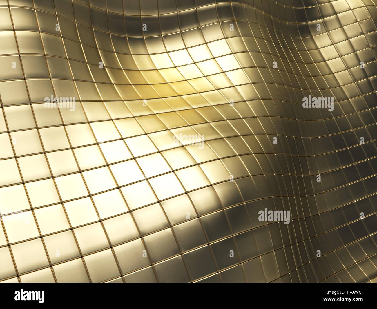 Golden gold background tiles hi-res stock photography and images - Alamy