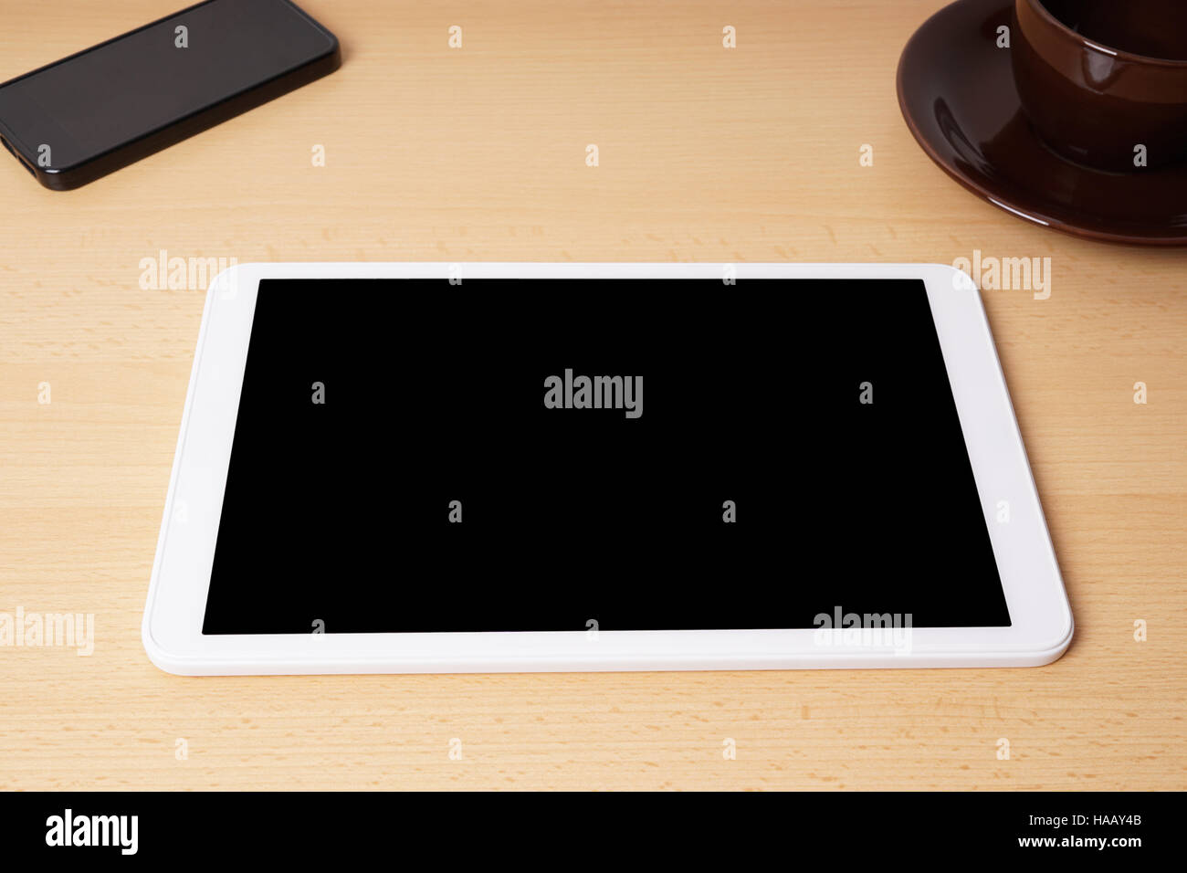 Blank computer tablet mockup hi-res stock photography and images - Alamy