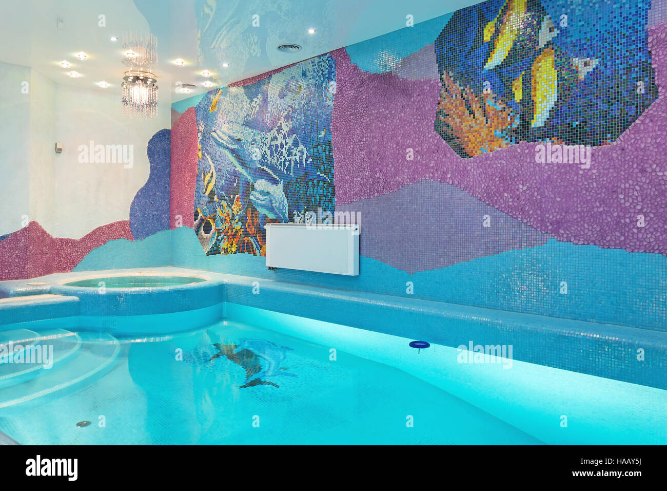 Fish wall design hi-res stock photography and images - Alamy