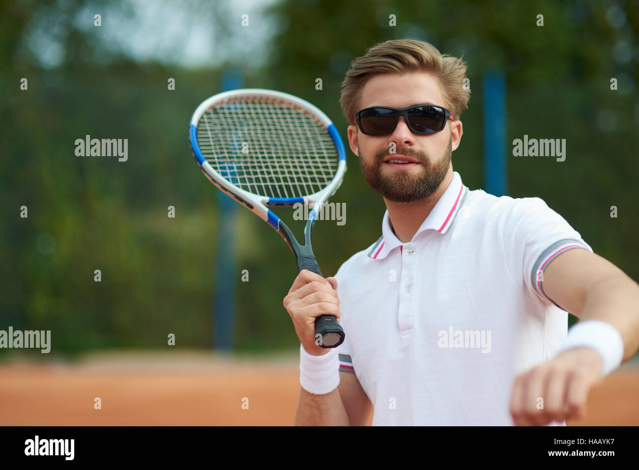 Close up of man about to have an ace Stock Photo - Alamy