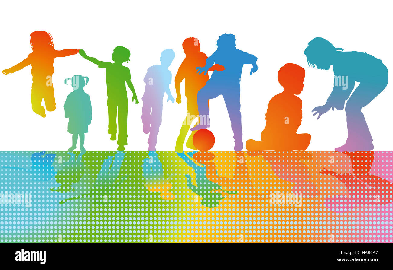 Playground children colourful hi-res stock photography and images - Alamy