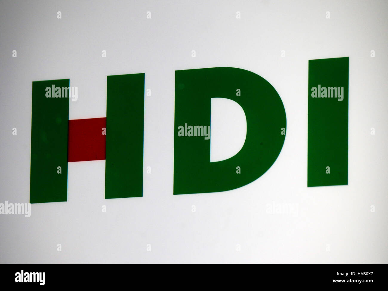das Logo der Marke "HDI", Berlin Stock Photo - Alamy
