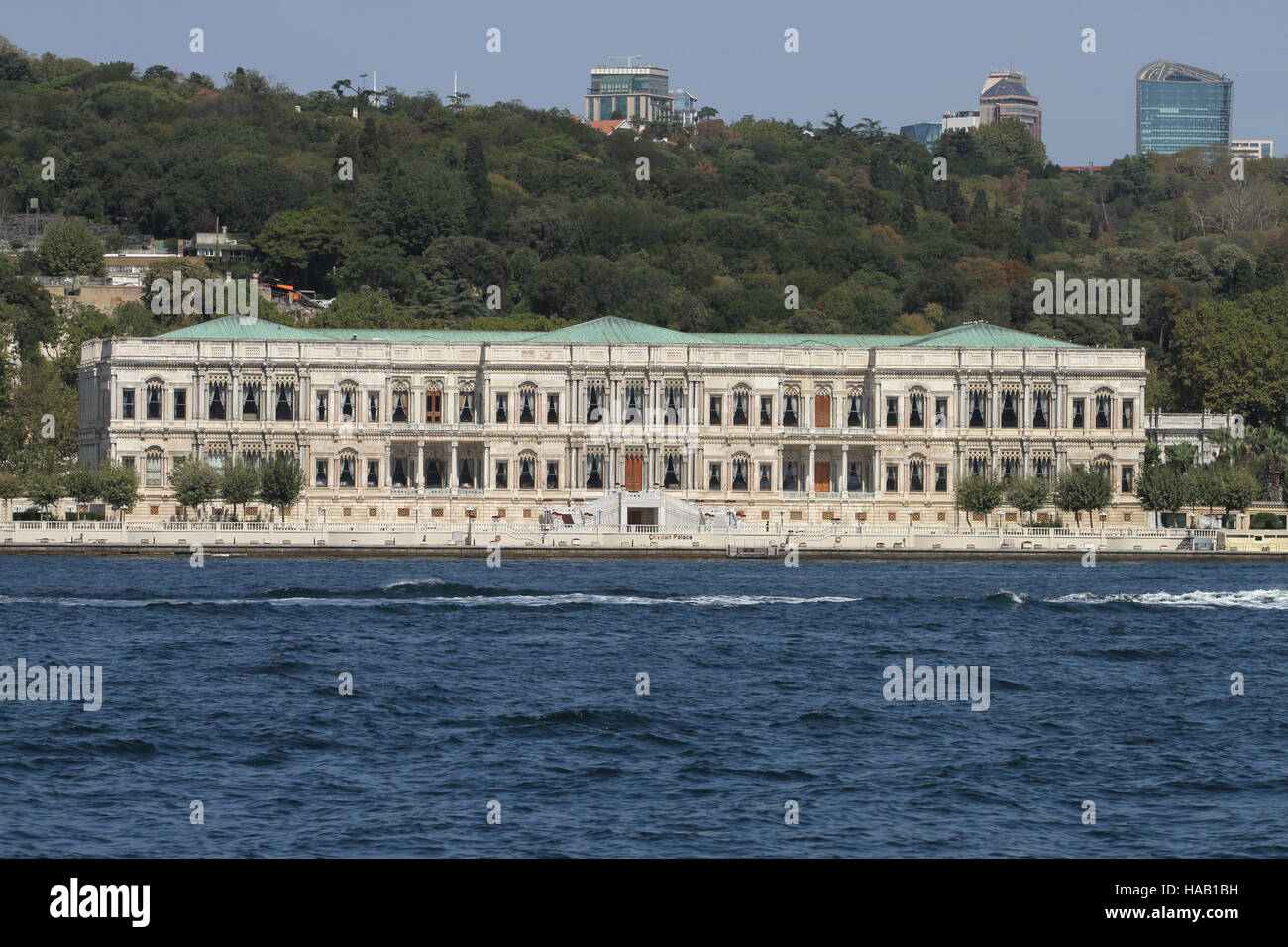 Ciragan palace building in turkey hi-res stock photography and images ...