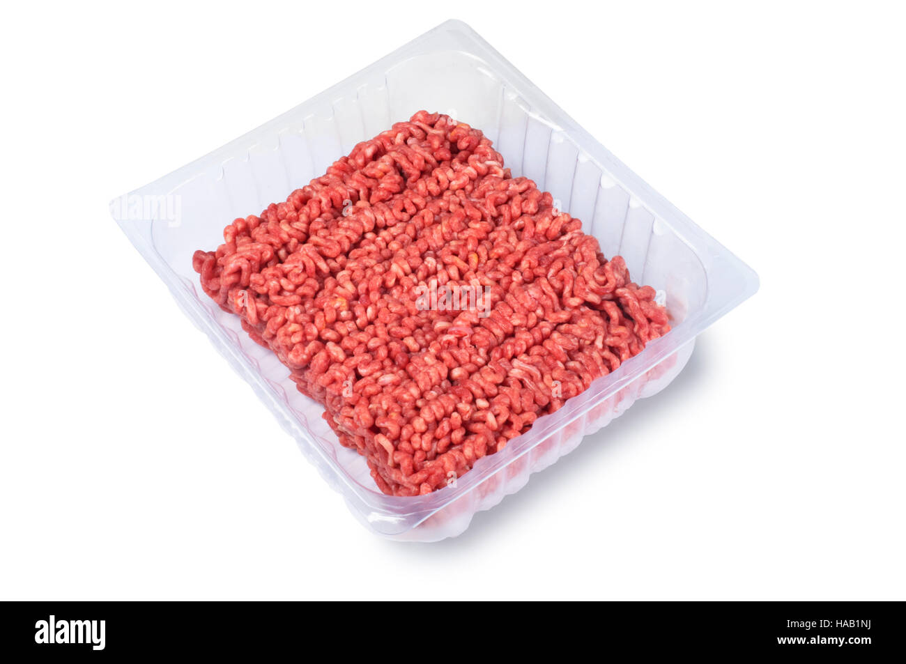 Packet of beef mince Cut Out Stock Images & Pictures - Alamy