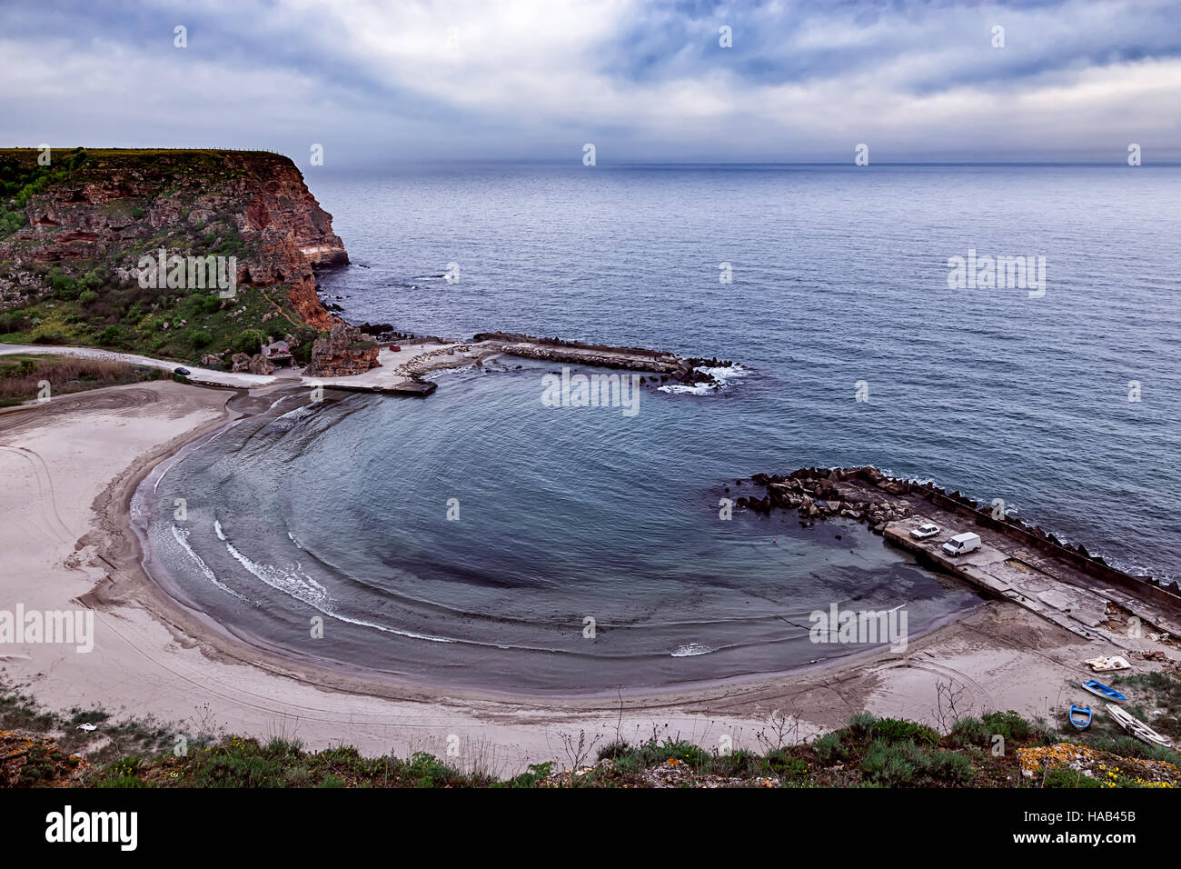 Beautiful Bolata beach Bulgaria Famous bay near Cape Kaliakra and ...