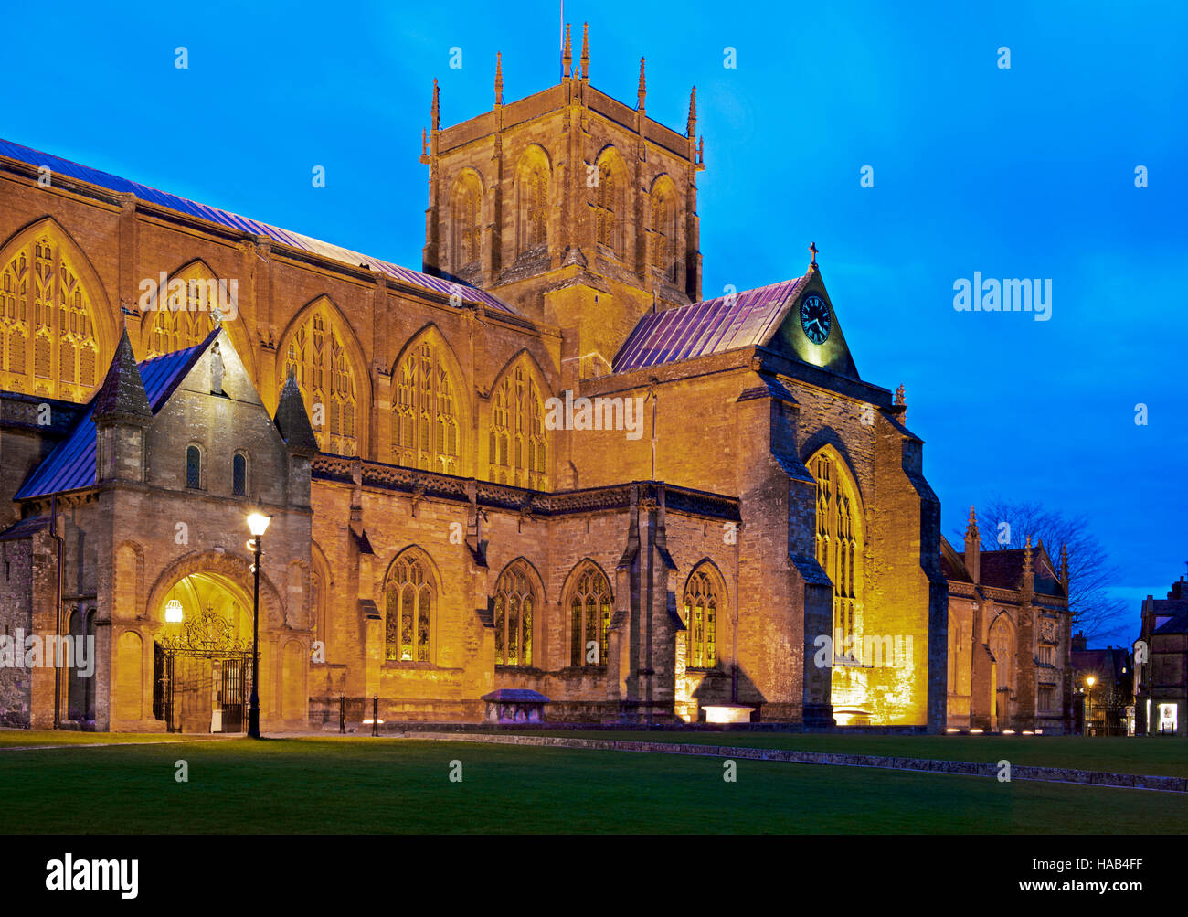 Sherborne abbey hi-res stock photography and images - Alamy