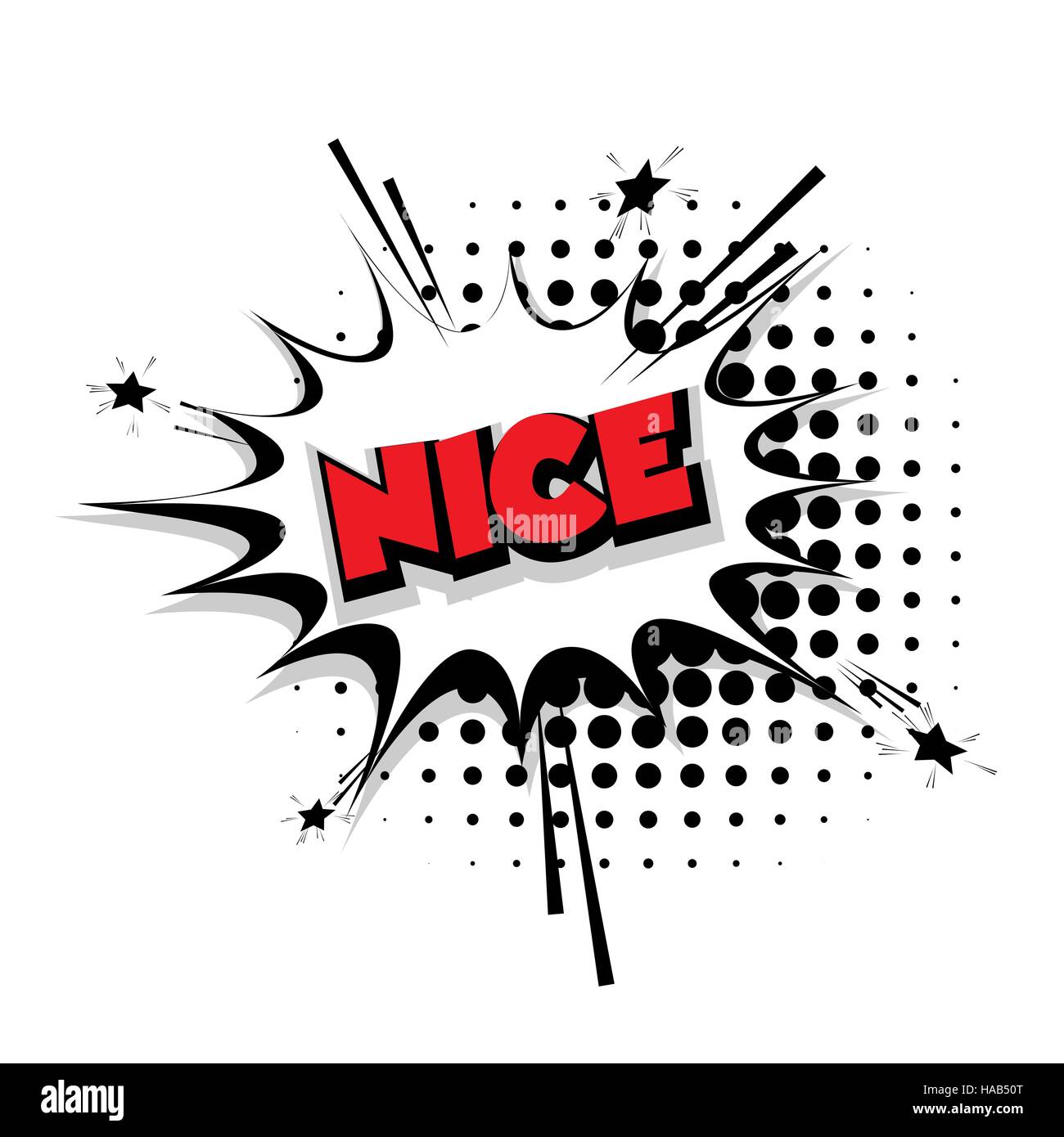 Colored hand drawn cartoon comic text speech bubbles Comic book ...