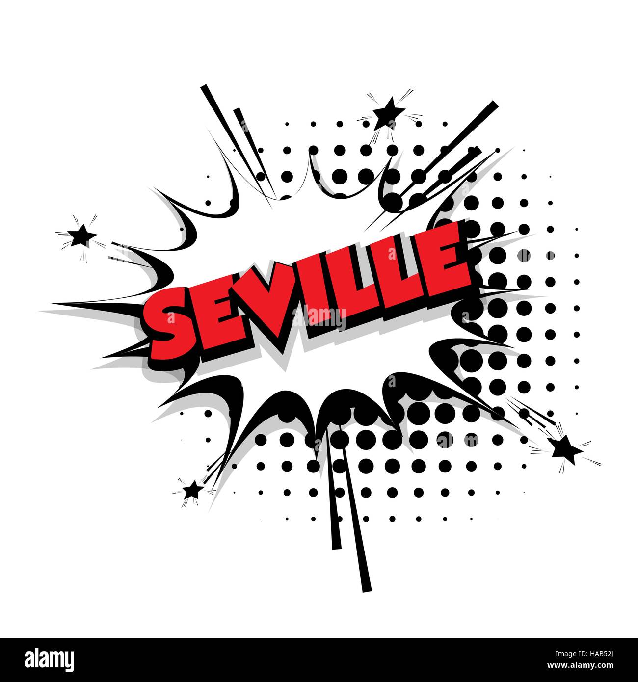 Seville vector Stock Vector Images - Alamy