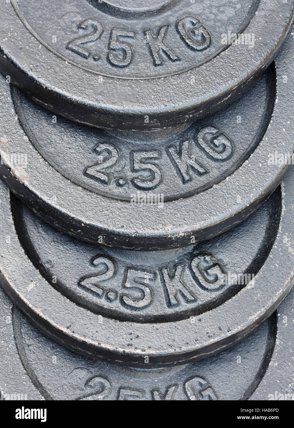 Gym weight plates hi-res stock photography and images - Alamy