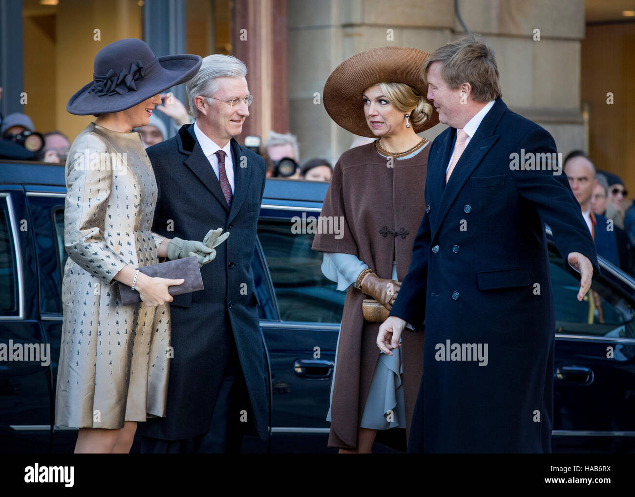Amsterdam, The Netherlands. 28th Nov, 2016. King Willem-Alexander ...