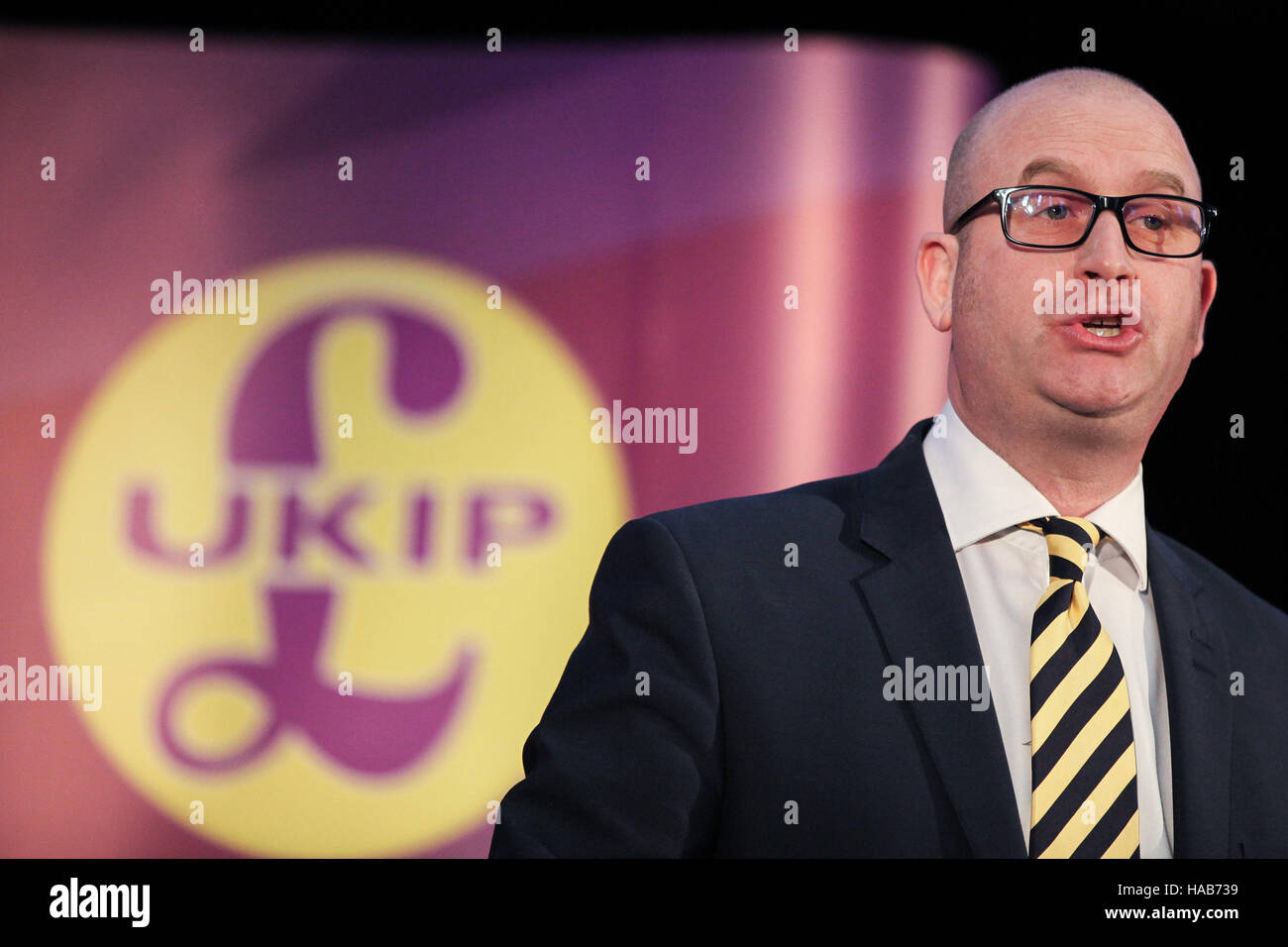 New ukip leader emmanuel centre hi-res stock photography and images - Alamy