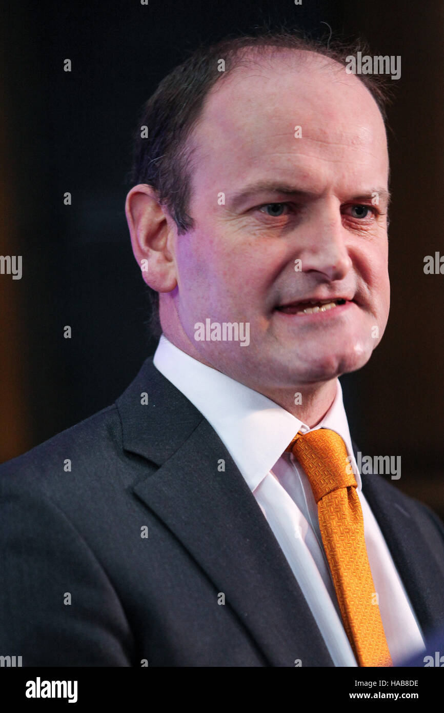 Westminster, London. 28 Nov 2016 - Douglas Carswell MP. Paul Nuttall ...