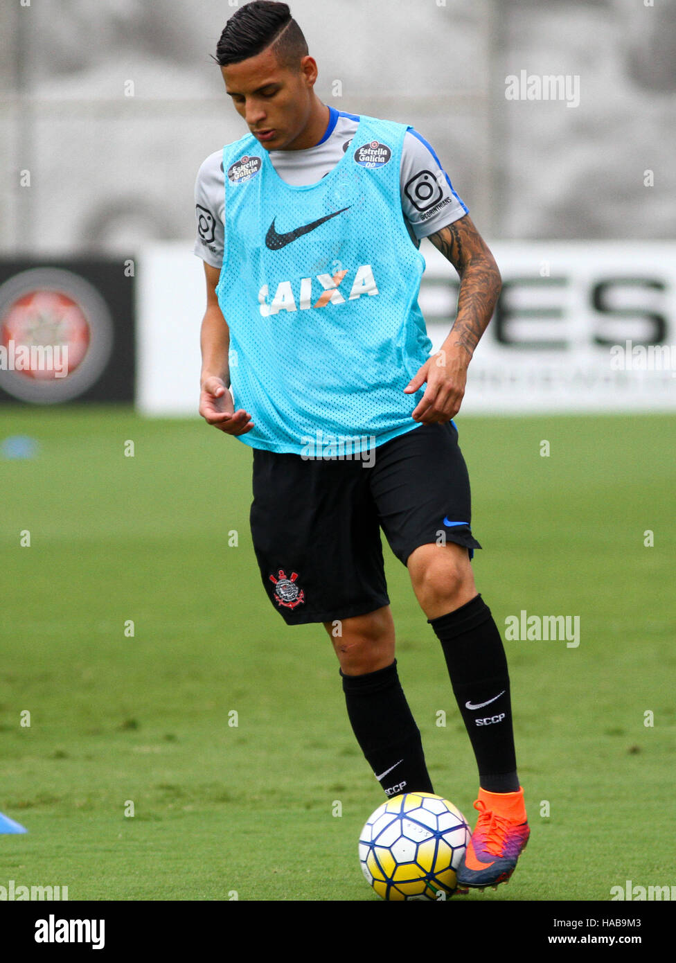 SÃO PAULO, SP - 28.11.2016: TREINO DO CORINTHIANS - William Arana ...