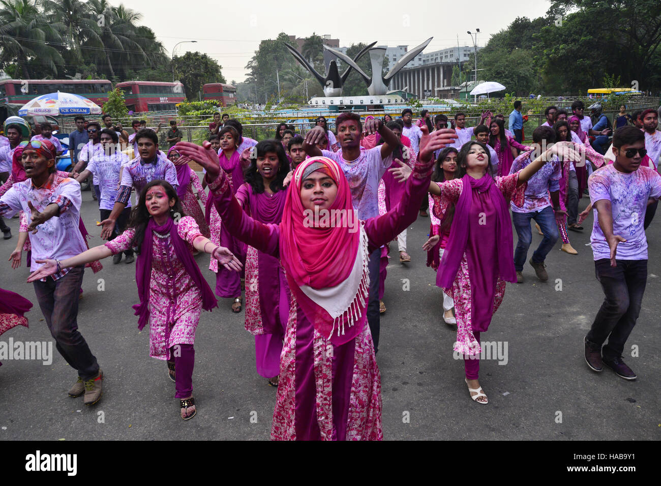 Dhaka, Bangladesh. 28th Nov, 2016. Dhaka University's Tourism ...