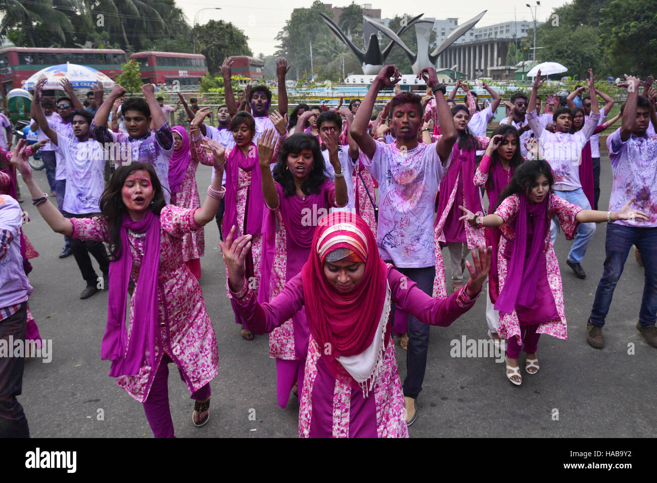 Dhaka, Bangladesh. 28th Nov, 2016. Dhaka University's Tourism ...