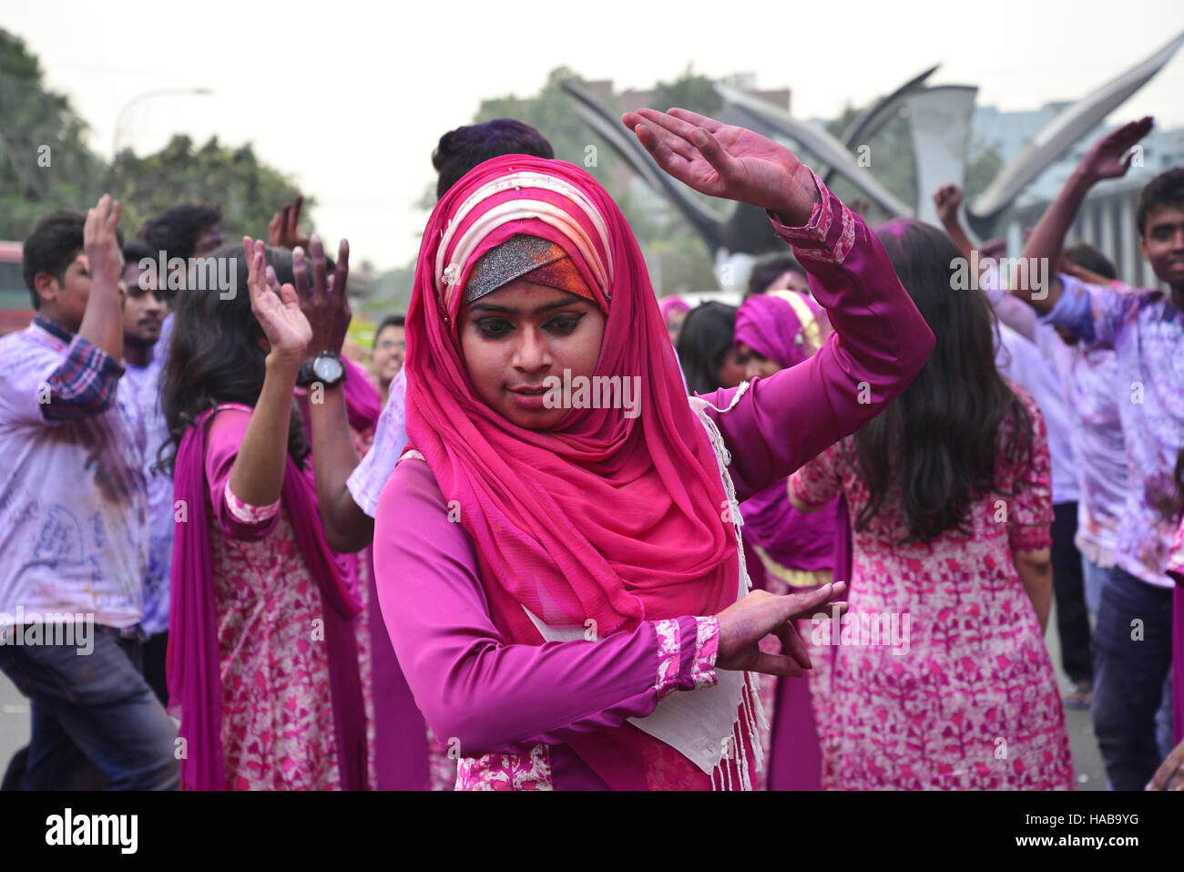 Dhaka, Bangladesh. 28th Nov, 2016. Dhaka University's Tourism ...