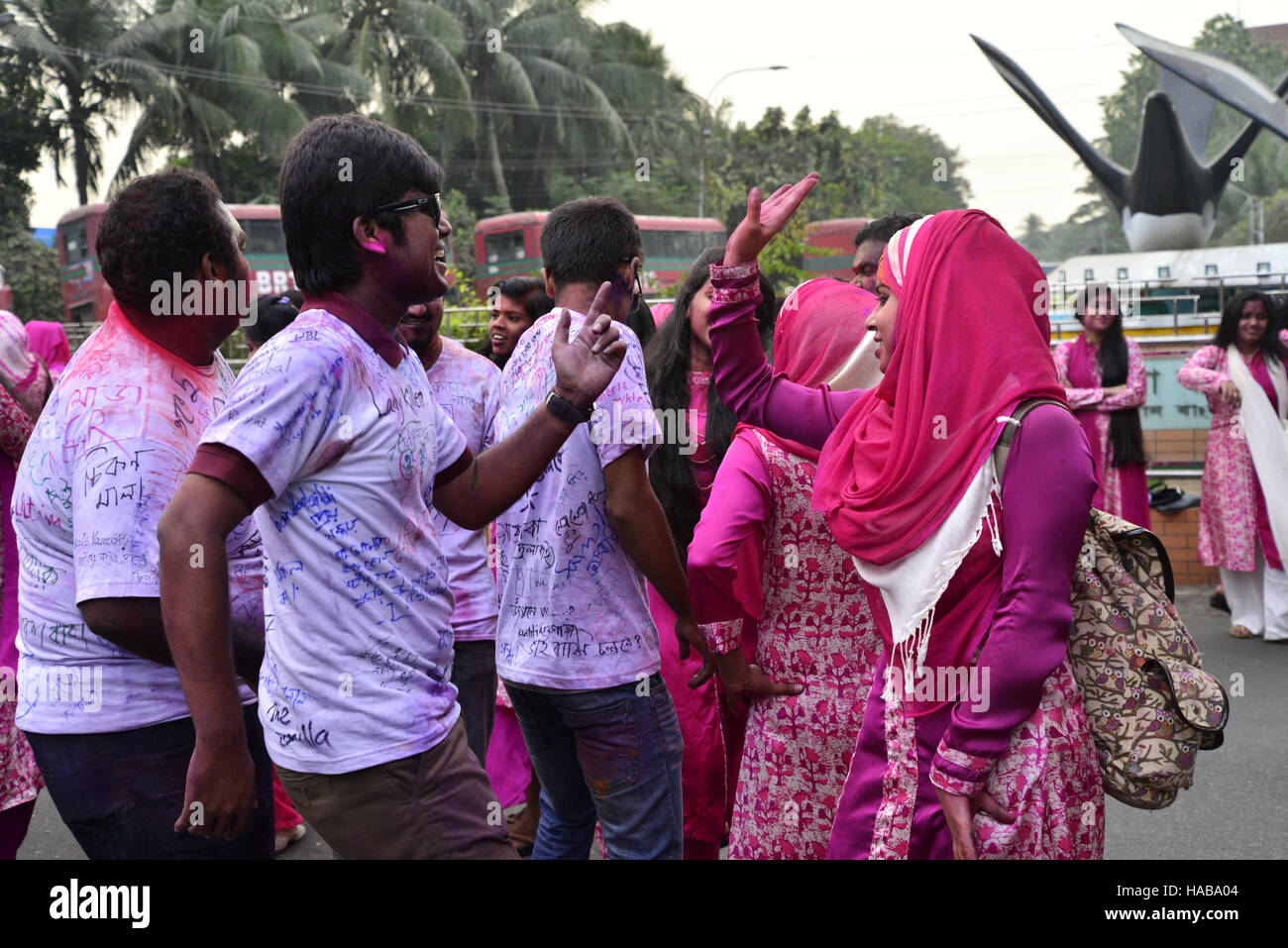 Dhaka, Bangladesh. 28th Nov, 2016. Dhaka University's Tourism ...