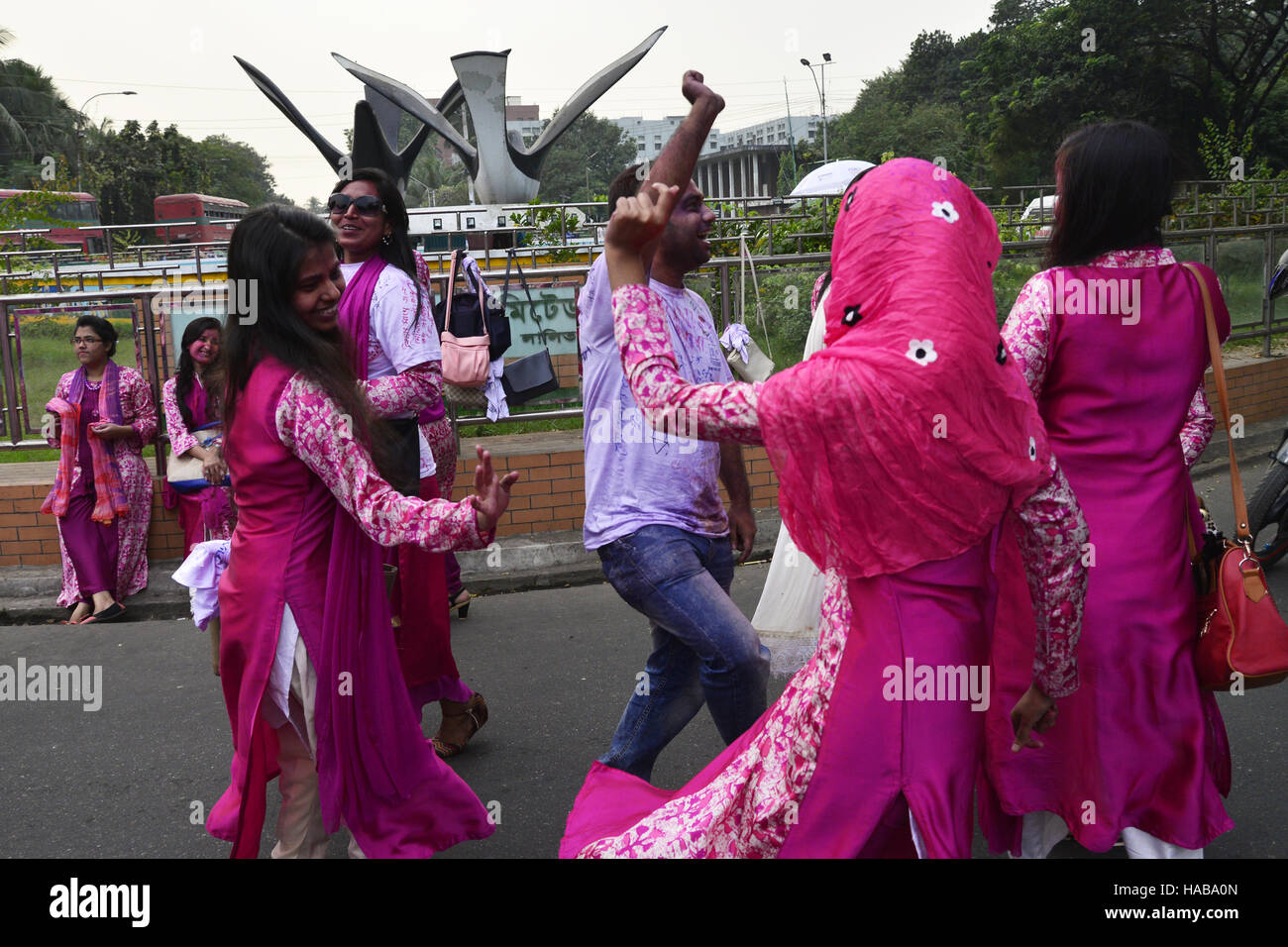Dhaka, Bangladesh. 28th Nov, 2016. Dhaka University's Tourism ...