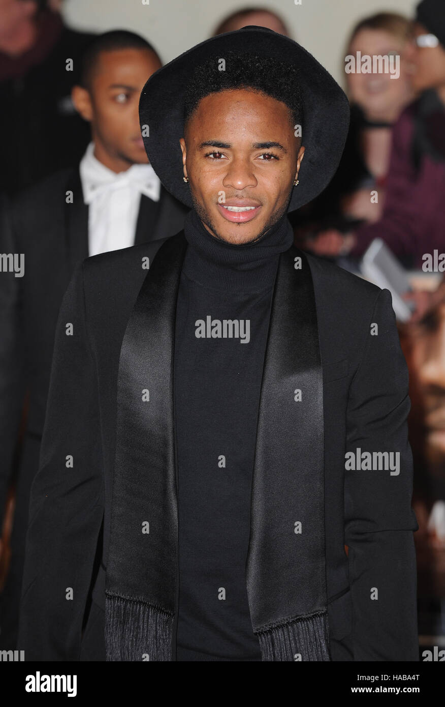 London, UK. 28th Nov, 2016. Rahim Sterling attends the World Premiere ...