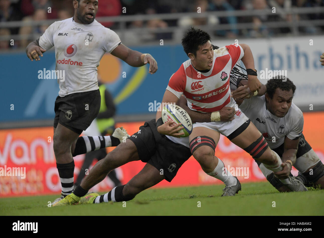 Vannes, France. 26th Nov, 2016. Shuhei Matsuhashi (JPN) Rugby : Rugby ...