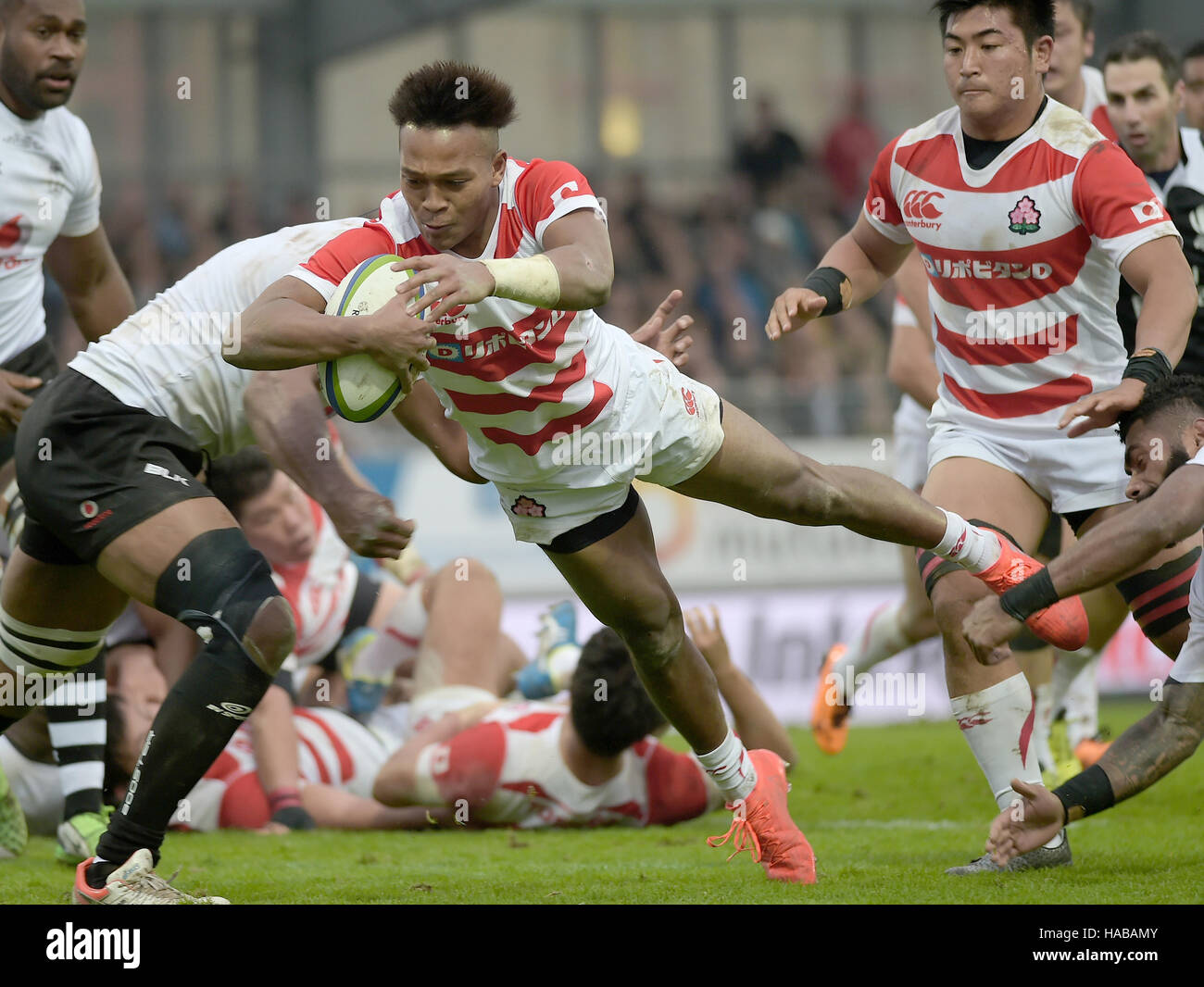 Vannes, France. 26th Nov, 2016. Kotaro Matsushima (JPN) Rugby : Kotaro ...