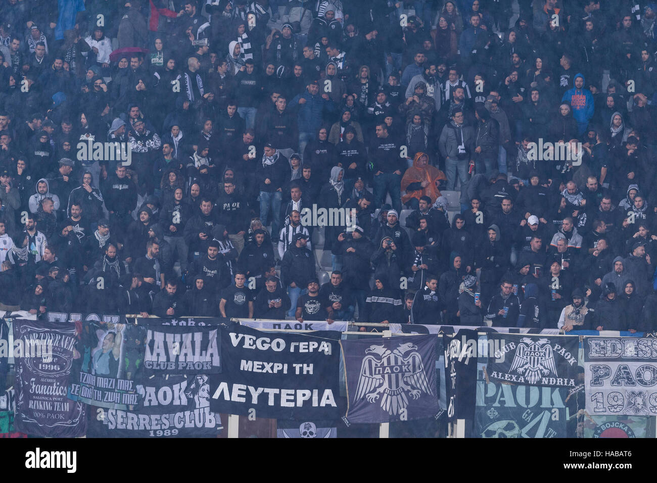 Firenze, Italy. 24th Nov, 2016. PAOK fans Football/Soccer : UEFA Europa ...