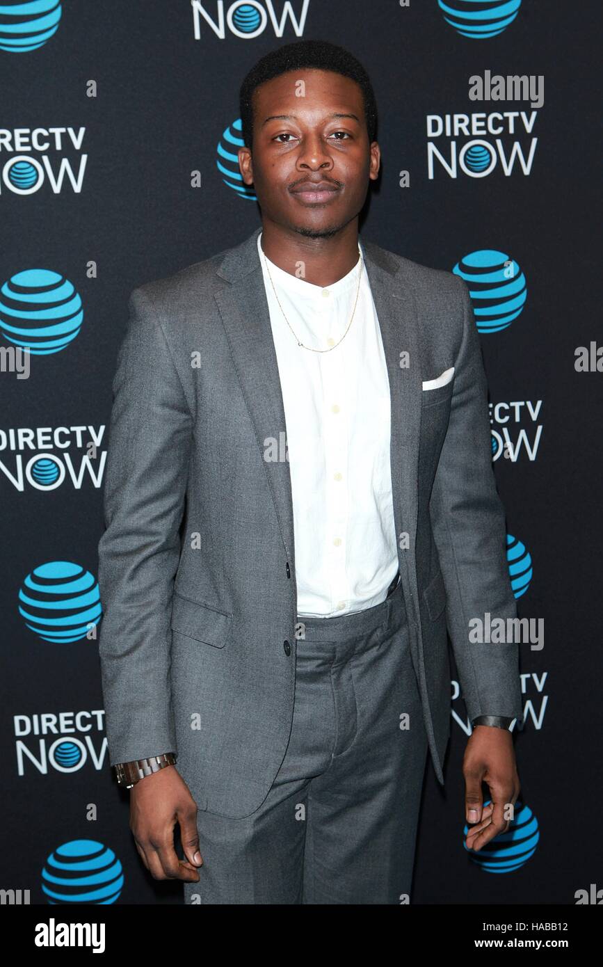 New York, NY, USA. 28th Nov, 2016. Brandon Michael Hall attends AT&T ...