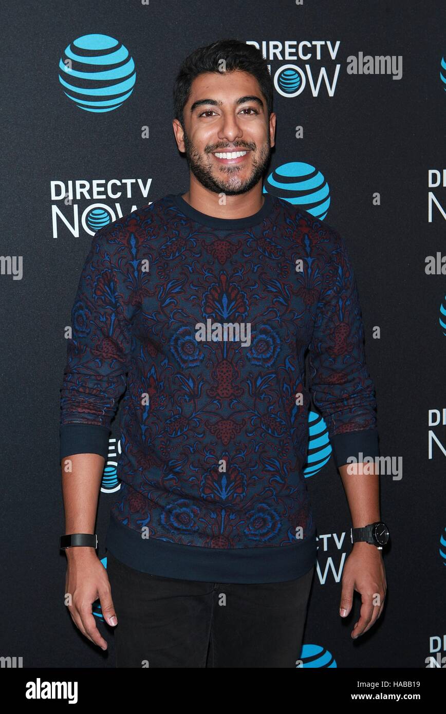 New York, NY, USA. 28th Nov, 2016. Ritesh Rajan attends AT&T celebrates ...