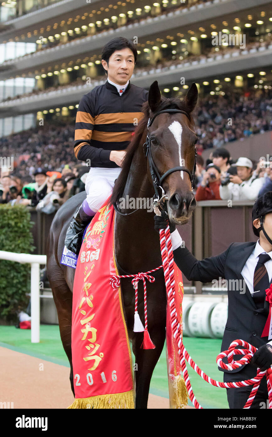 Fuchu, Tokyo, Japan. 27th Nov, 2016. Kitasan Black (Yutaka Take) Horse ...