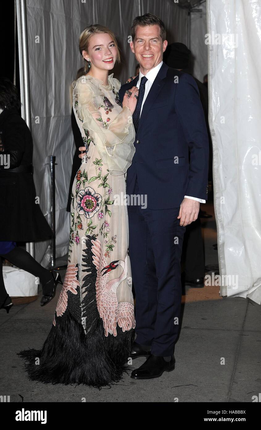 New York, NY, USA. 28th Nov, 2016. Anya Taylor Joy at arrivals for ...
