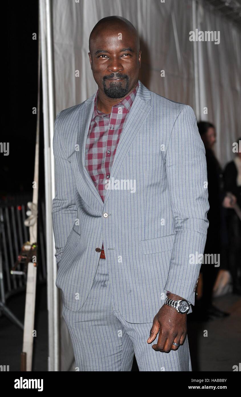New York, NY, USA. 28th Nov, 2016. Mike Colter at arrivals for Gotham ...