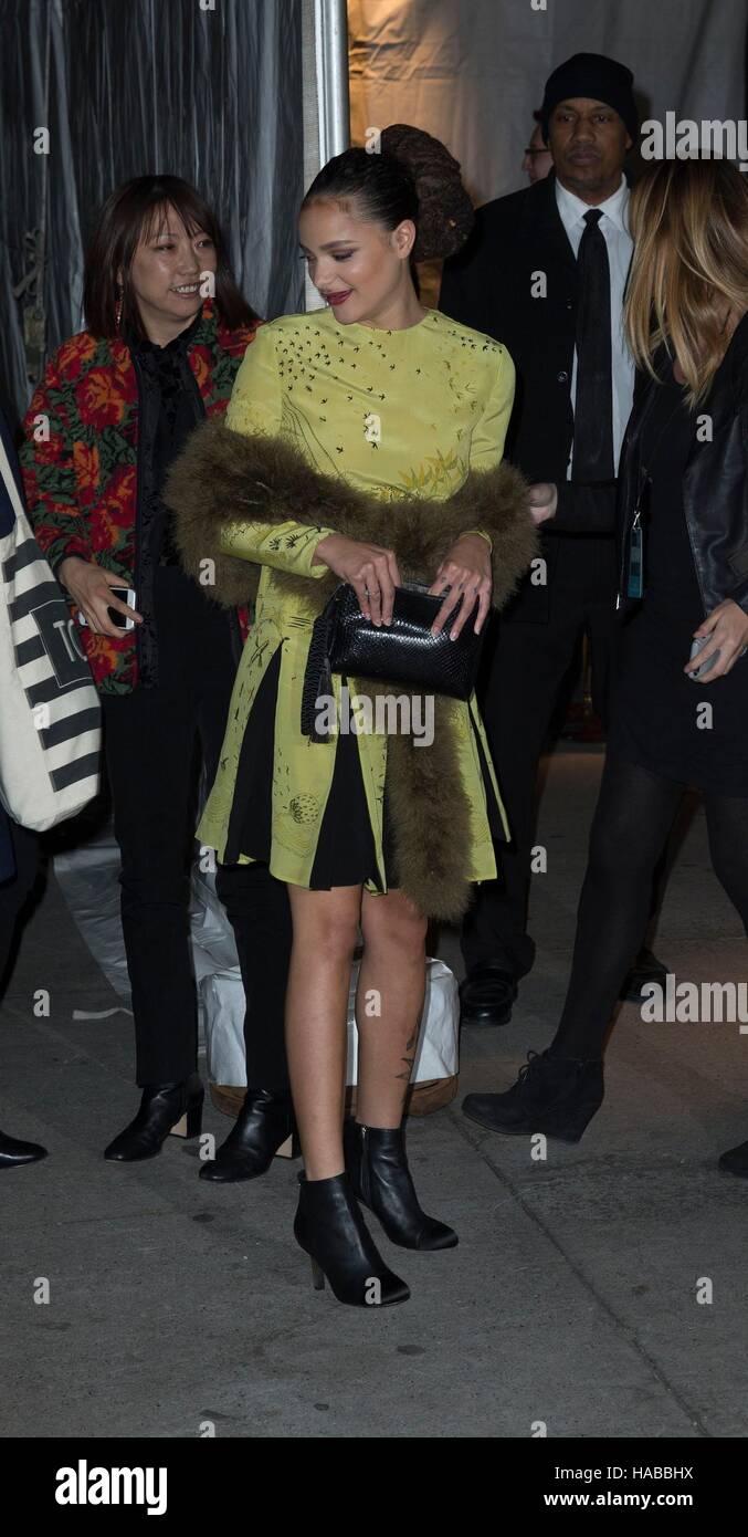 New York, NY, USA. 28th Nov, 2016. Sasha Lane at arrivals for Gotham ...