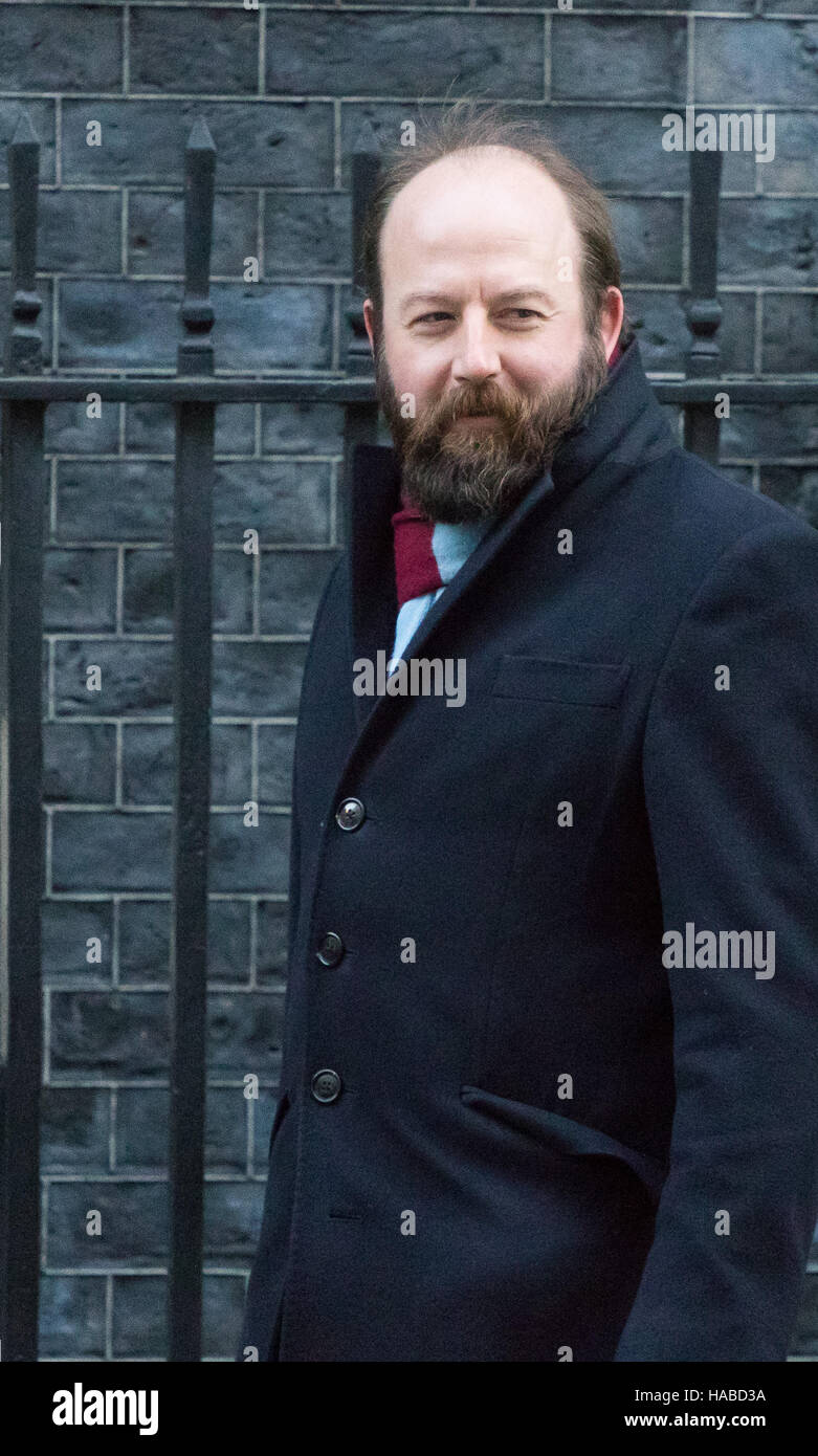 Downing Street, London, November 29th 2016. Strategic Advisor Nick ...